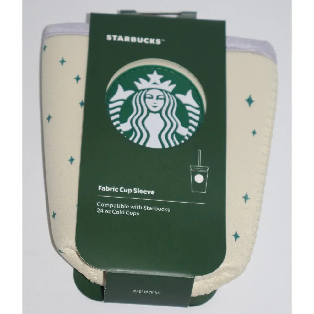 Starbucks | Kitchen | Starbucks 226 Disney Parks Fabric Cup Sleeve 24 ...
